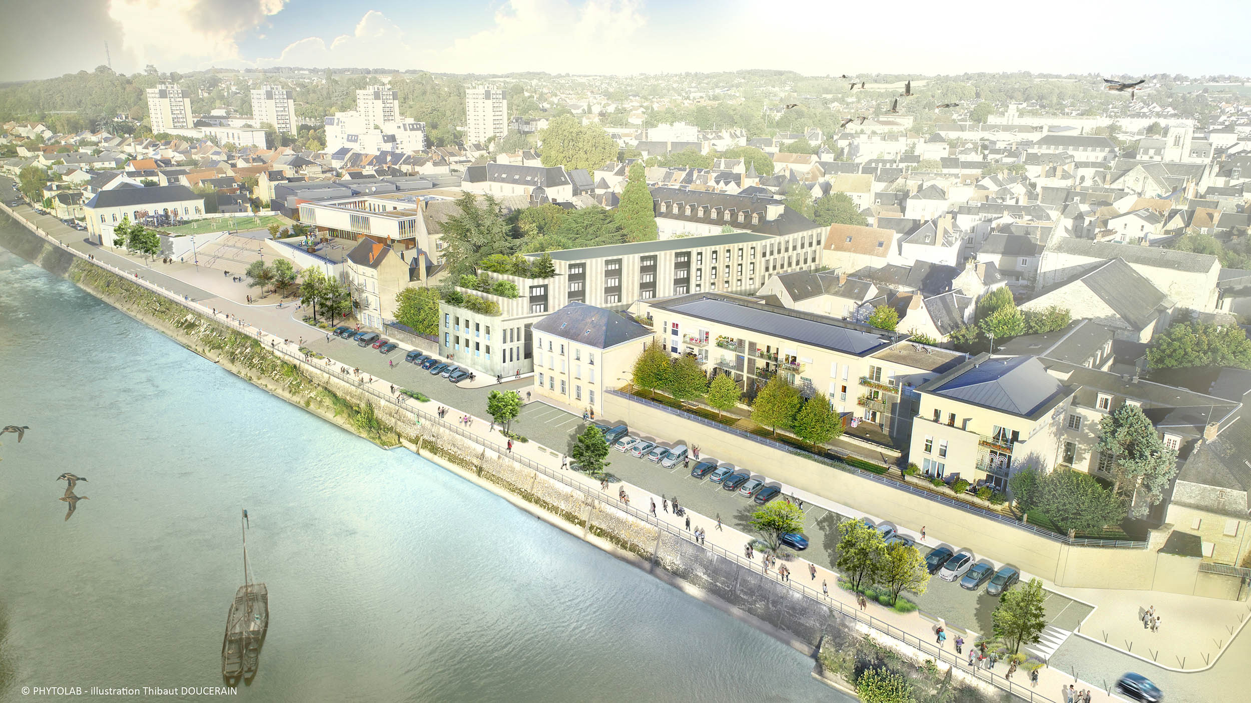 Chatellerault retrouve ses quais | Territoires en Nouvelle-Aquitaine