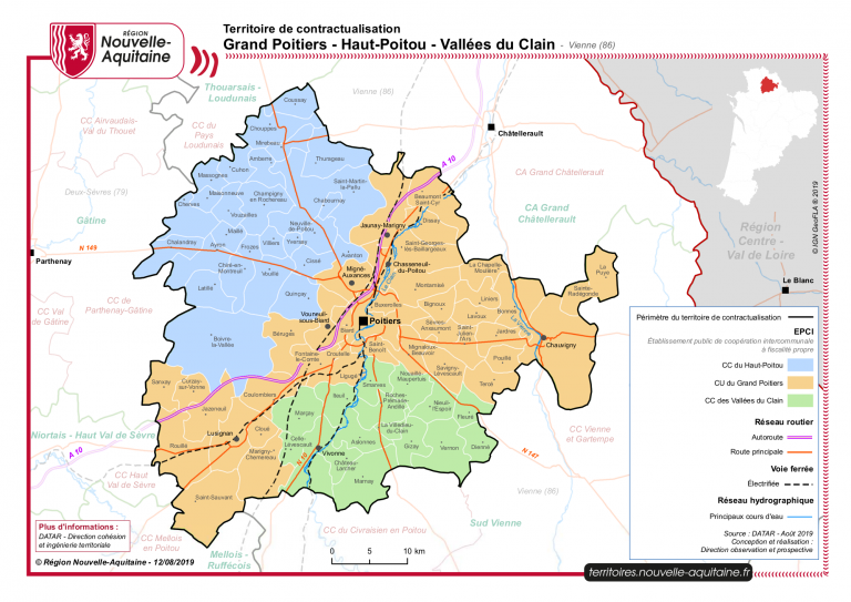 Communauté urbaine du Grand Poitiers | Territoires en Nouvelle-Aquitaine